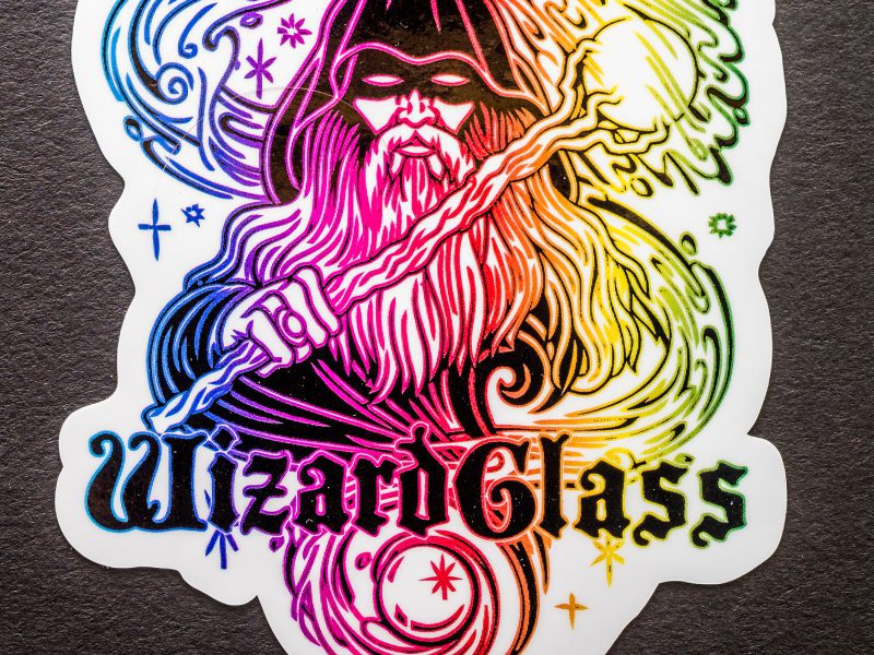 Wizard Glass stickers (3 pack) - Wizard Glass