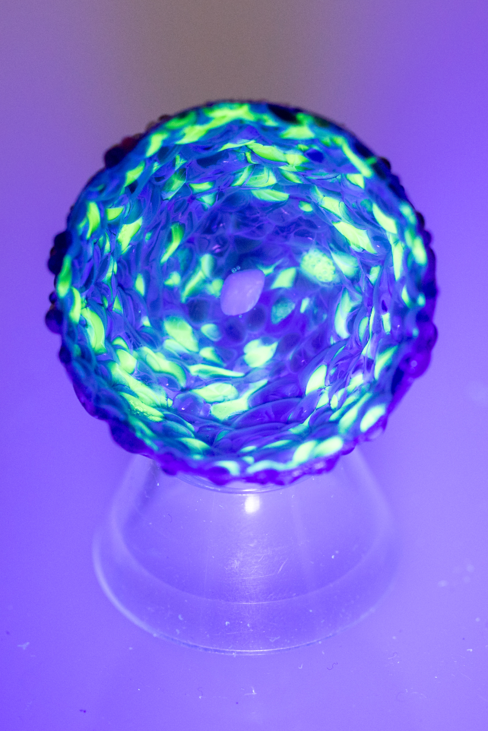 Glass Geodes with Floating Opal - Wizard Glass